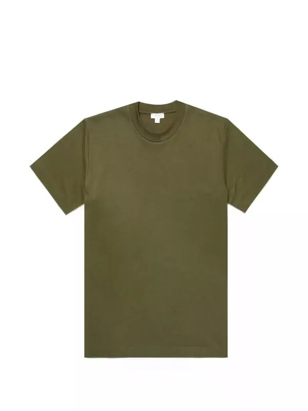 Sunspel Crew-neck Short-sleeve T-shirt - Green