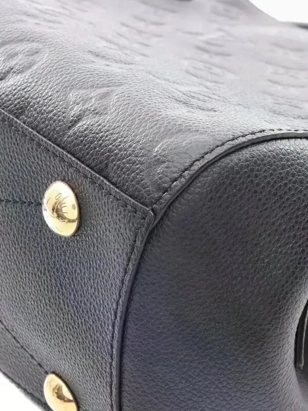 LOUIS VUITTON Montaigne Bb Monogram Empreinte Leather Tote Bag