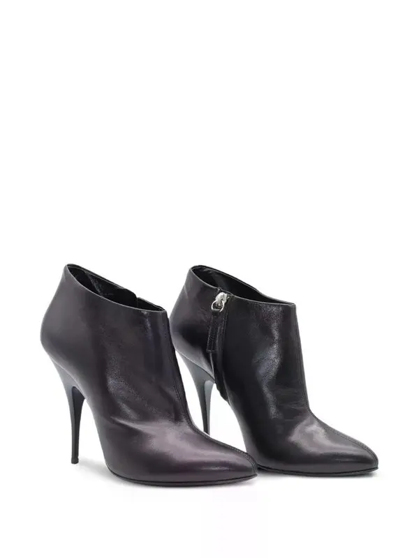 GIUSEPPE ZANOTTI Leather Ankle Boots