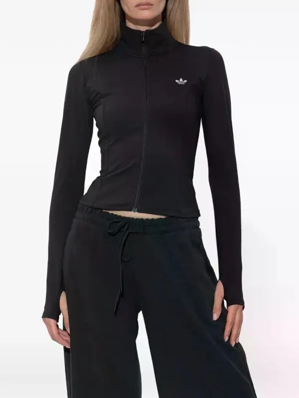 Adidas Zip-up Logo Sweatshirt