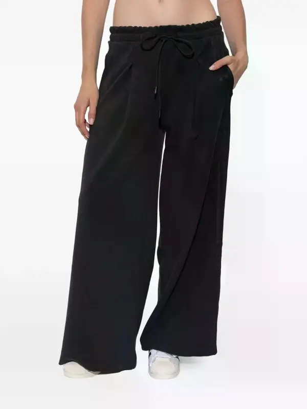 Adidas Wide-leg 3-stripes Track Pants