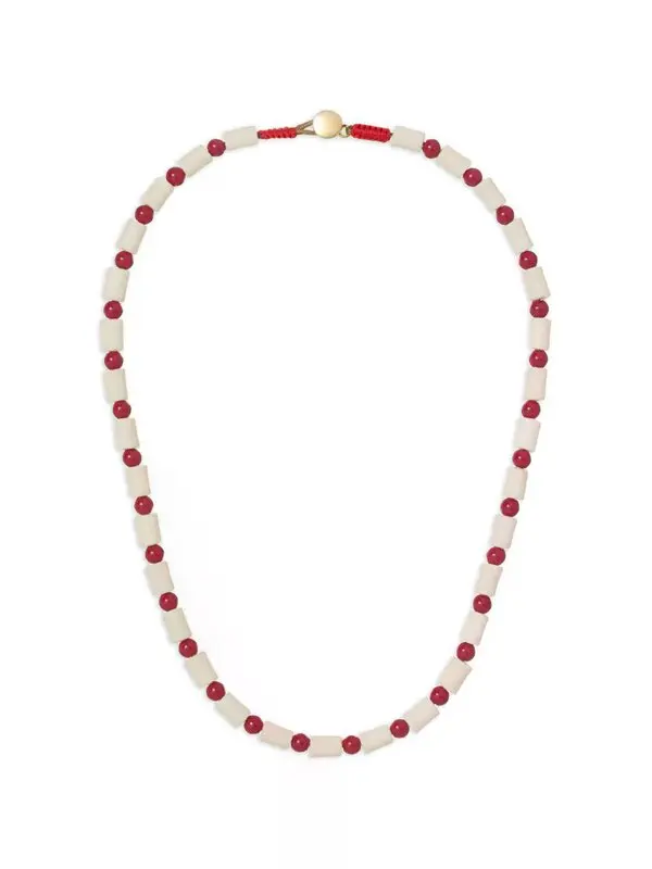 ROXANNE ASSOULIN Beaded Carnelian Necklace - Neutrals