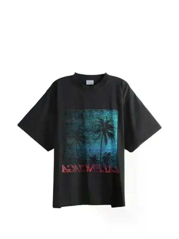 Balenciaga Vintage Holiday Graphic-print T-shirt