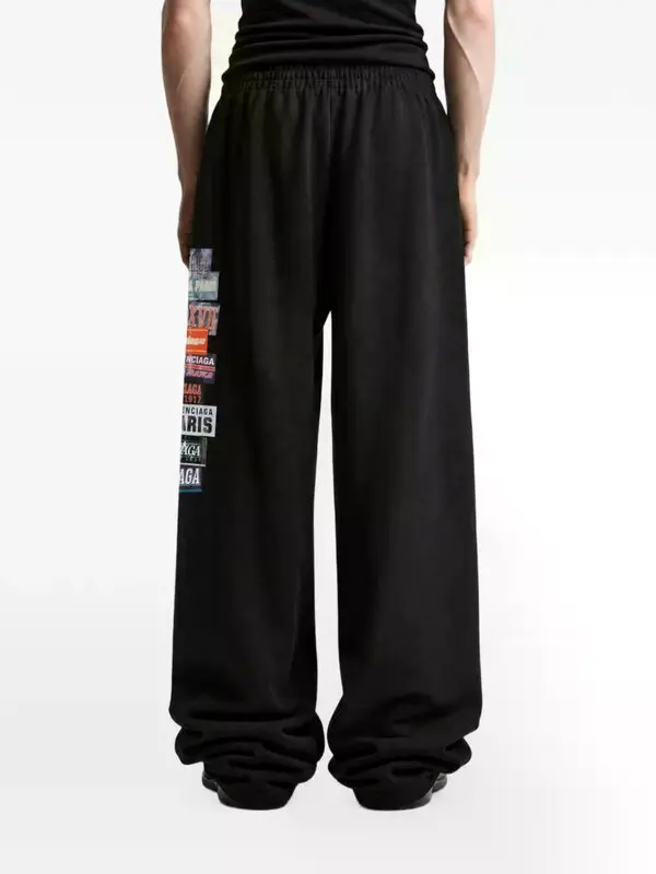 Balenciaga Logo-patch Drawstring Track Pants