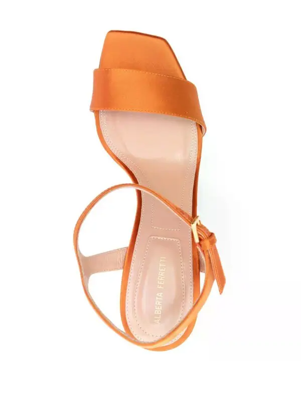 Alberta Ferretti 95mm Ankle Strap Sandals
