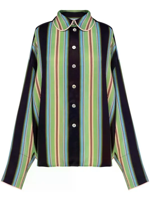 Sleeper Pastelle Striped Shirt - Blue