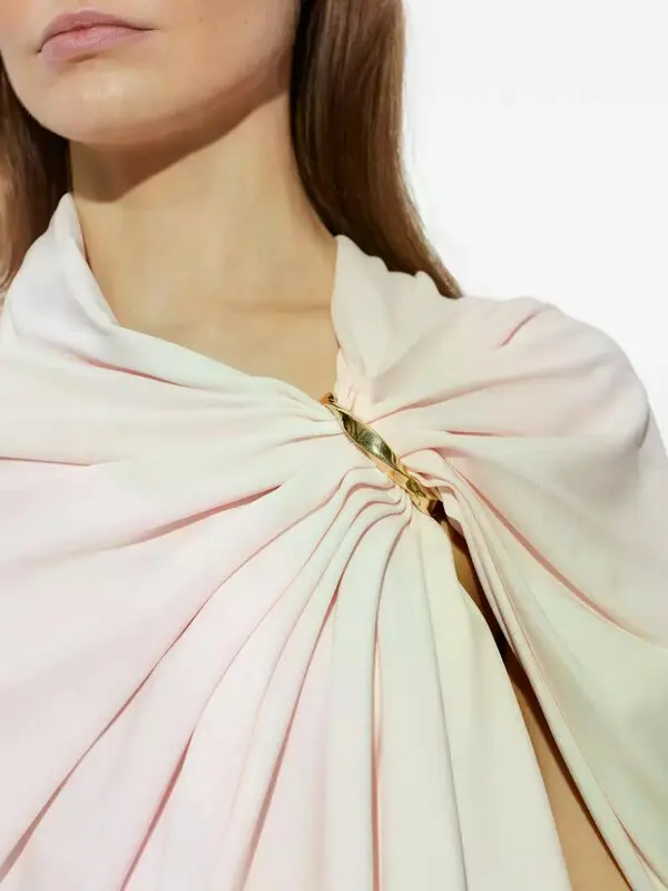 Sportmax Lacuna Draped Top - Pink