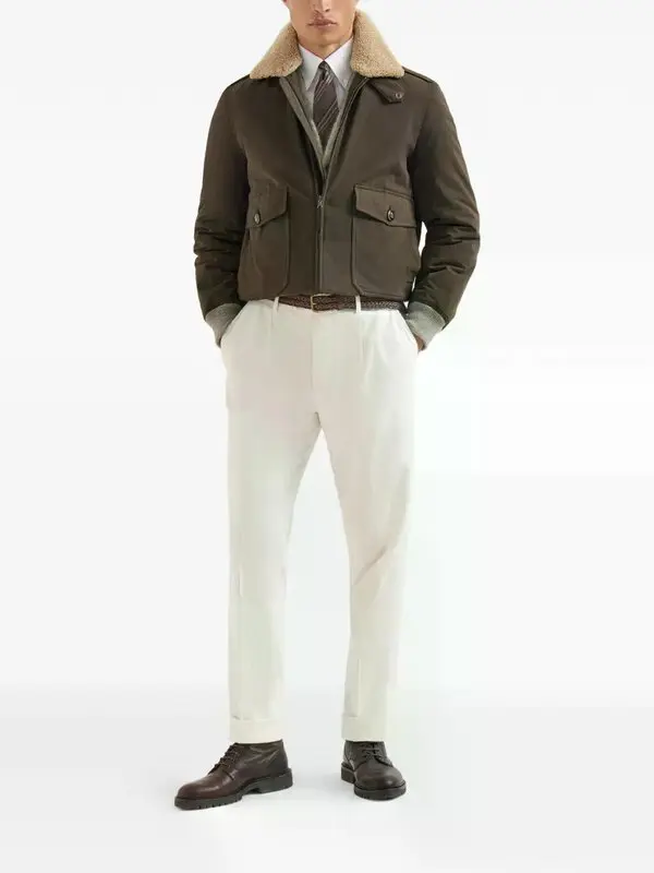 Brunello Cucinelli Alpaca, Cashmere And Wool Cardigan