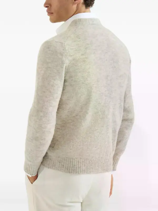 Brunello Cucinelli Alpaca, Cashmere And Wool Cardigan