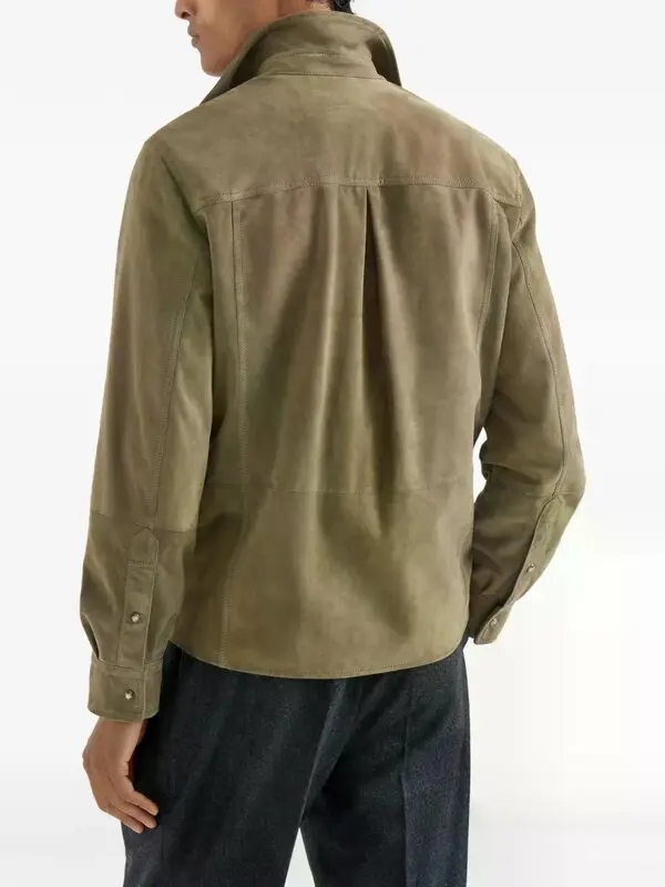 Brunello Cucinelli Suede Overshirt
