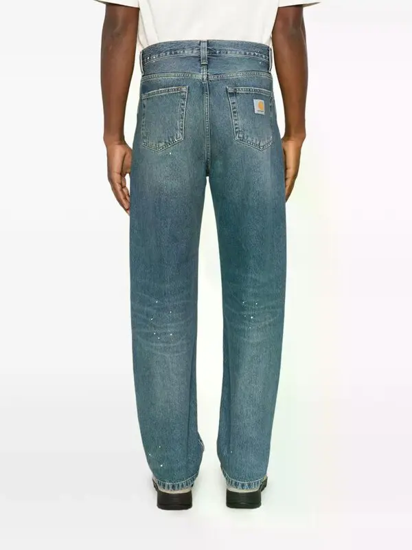 Carhartt Work In Progress Landon Distressed Denim Jeans