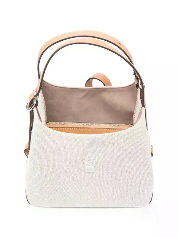 Kate Spade New York Canvas Tote Bag With Leather Trim