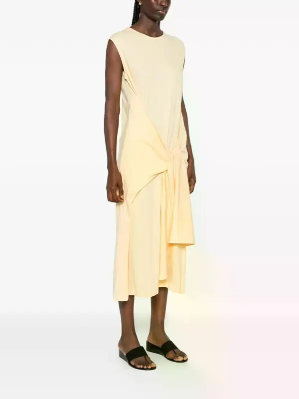 TOTEME Sleeveless Knot-detail Midi Dress