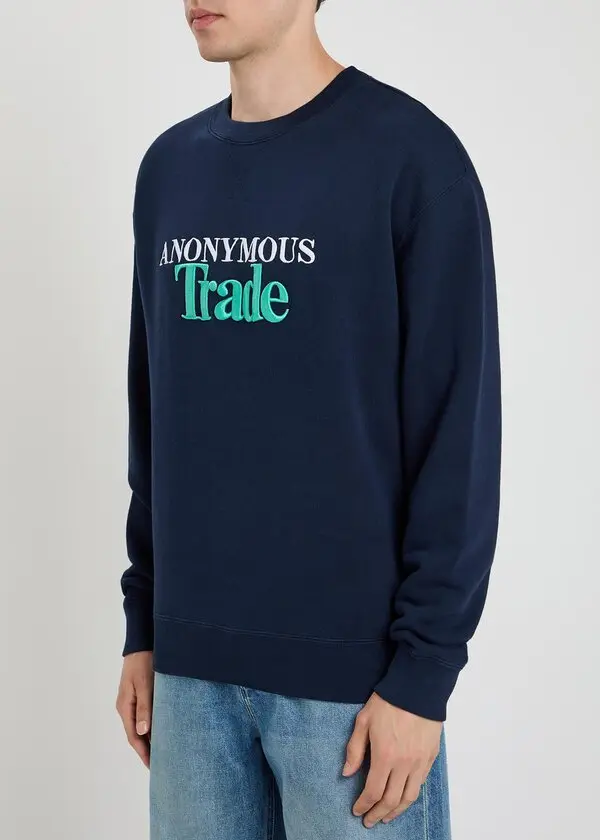 JW Anderson Embroidered Cotton Sweatshirt