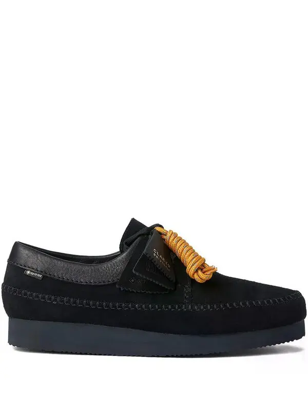 Clarks Leather Lace-up Shoes - Black