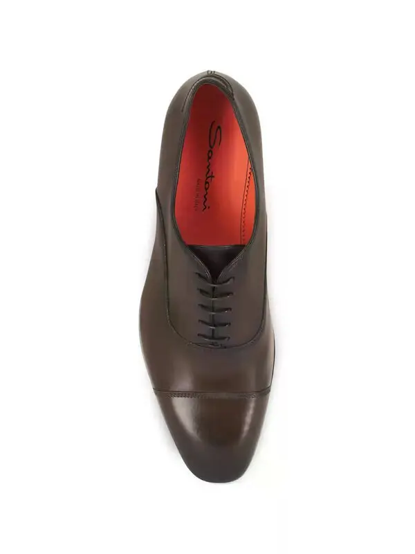 Santoni Cap-toe Lace-up Shoes
