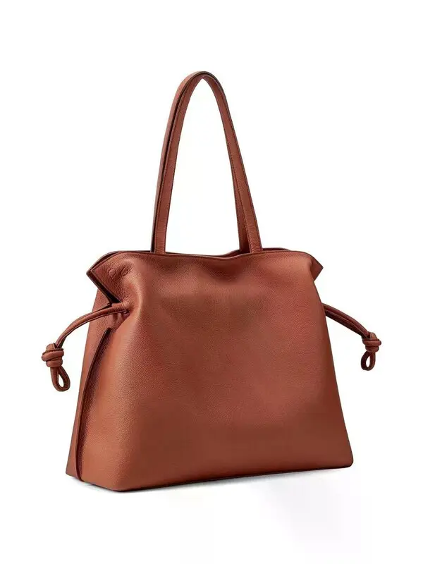ESIN AKAN Large Emma Leather Tote Bag