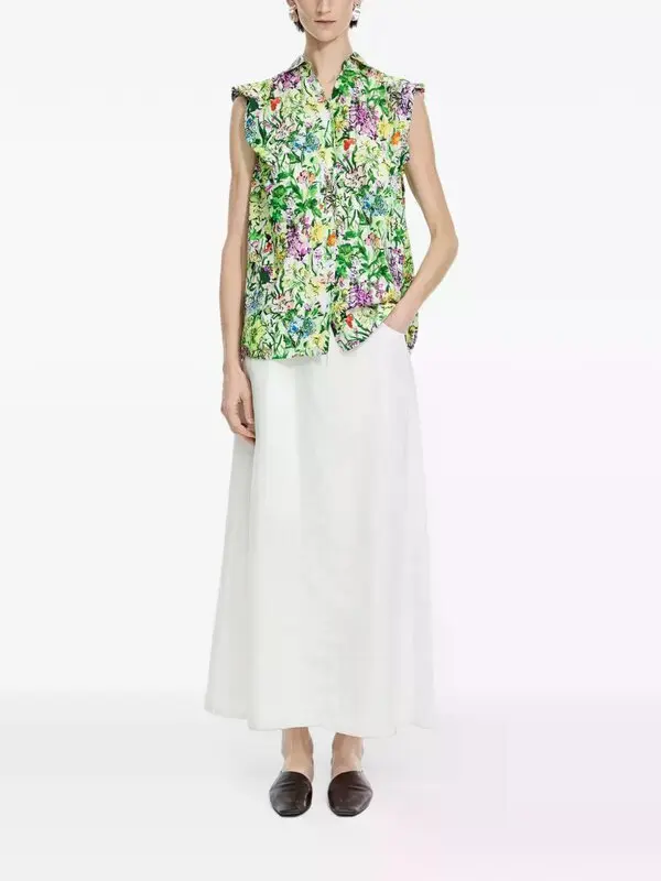 JNBY A-line Ramie Skirt - Neutrals
