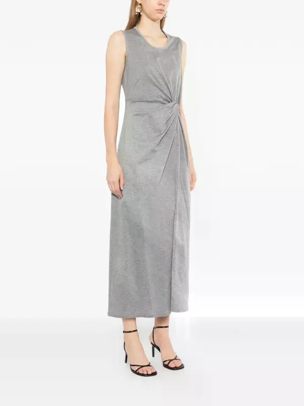 JNBY Twist Detail Front Slit Dress