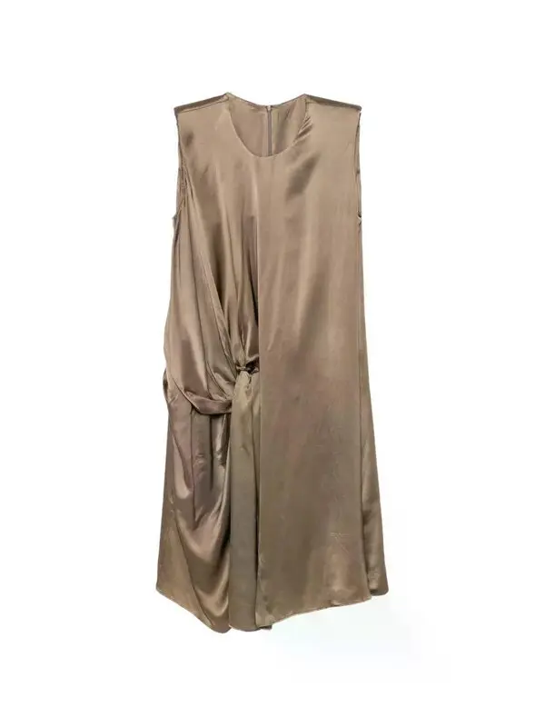 JNBY Matte Finish Twisted Dress - Neutrals