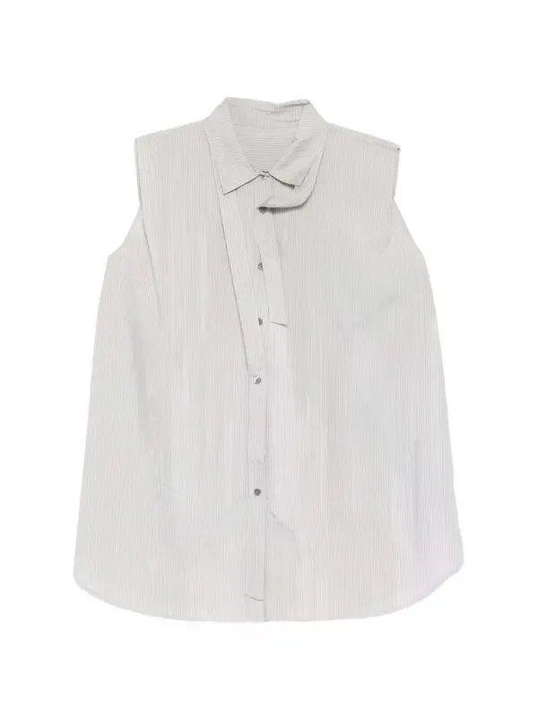 JNBY Striped Sleeveless Shirt