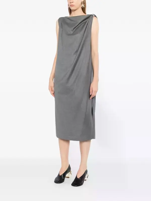 JNBY Draped Cowl-neck Dress