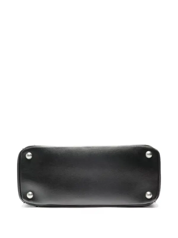 Prada Diagramme Leather Tote Bag
