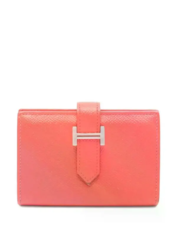 Hermès 2018 Béarn Mini Card Case - Orange