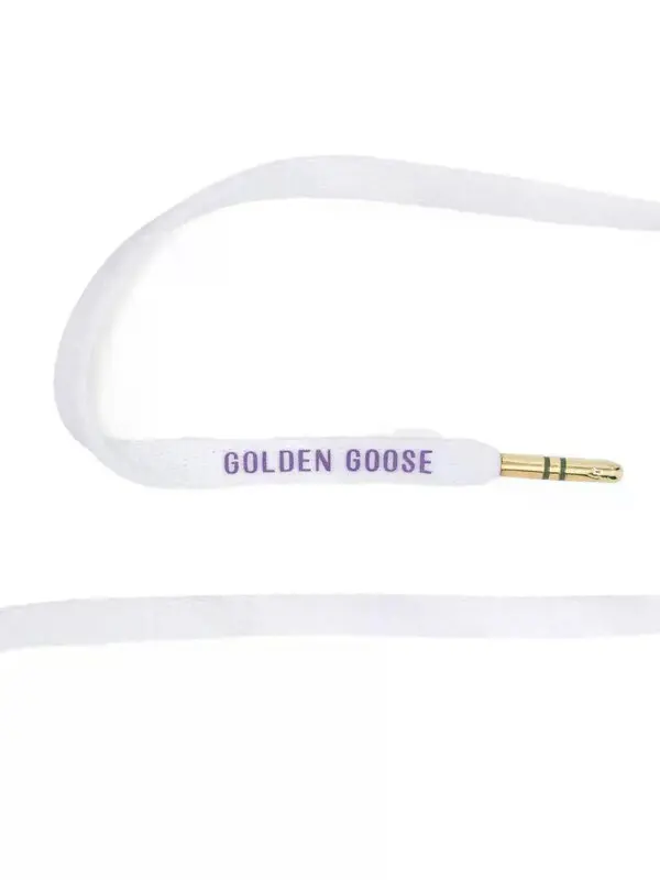 GOLDEN GOOSE Tournament Logo-print Metal-tip Shoe Laces