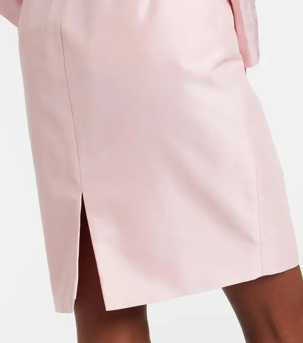 Gucci Faille Pencil Skirt