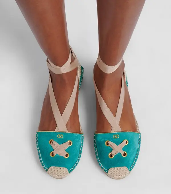 Valentino Garavani Suede Espadrilles