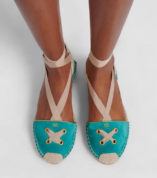 Valentino Garavani Suede Espadrilles