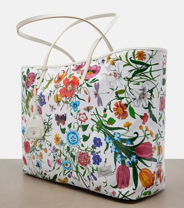 Gucci Large Floral Canvas Shopper