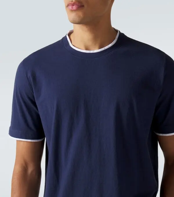Fedeli Cotton Jersey T-shirt