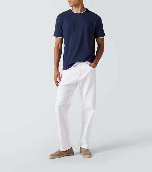 Fedeli Cotton Jersey T-shirt