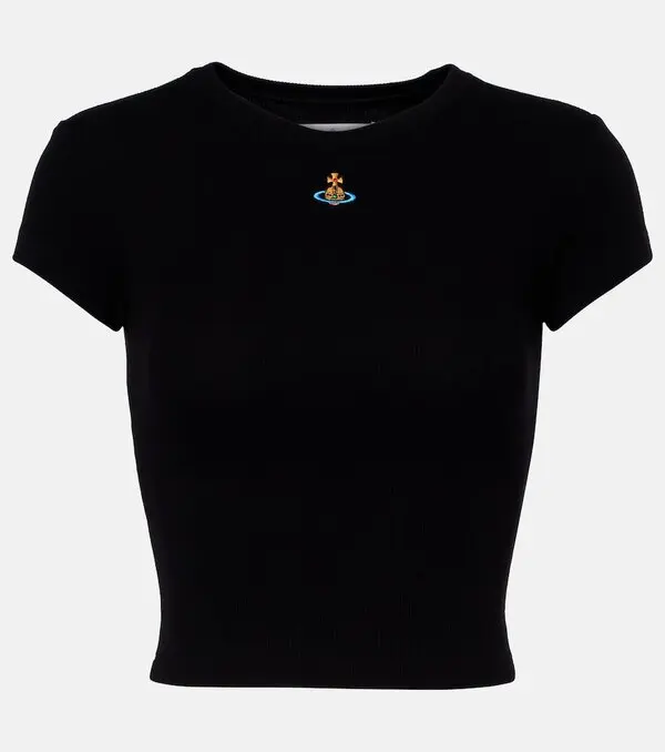 VIVIENNE WESTWOOD Baby Peru Orb Jersey T-shirt - Black
