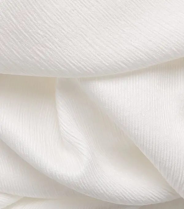 Eskandar Silk Plissé Boatneck Top