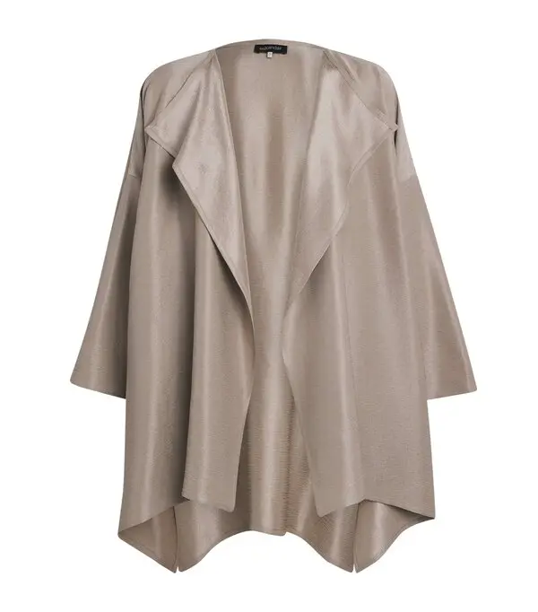 Eskandar Silk Plissé Jacket