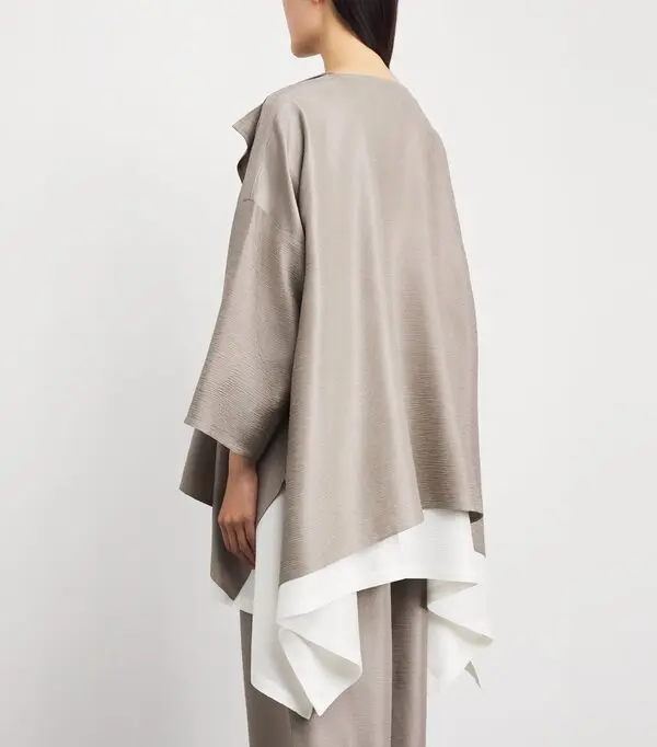 Eskandar Silk Plissé Jacket