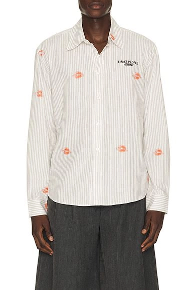 CARNE BOLLENTE Business Sensual Tee - Stripe