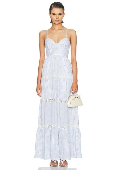 LoveShackFancy Story Maxi Dress