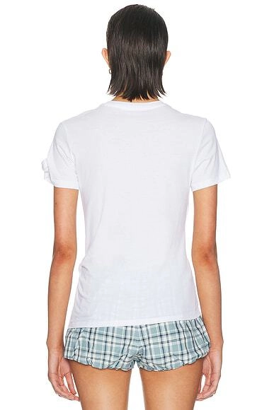 Helmut Lang Knot Baby Tee