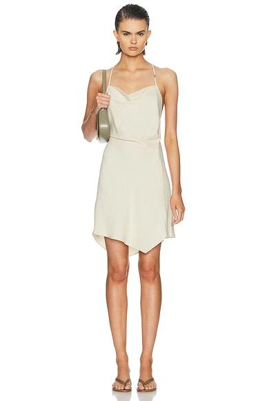 Helmut Lang Knot Slip Washed Dress
