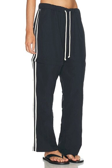 Donni. The Nylon Zip Pant