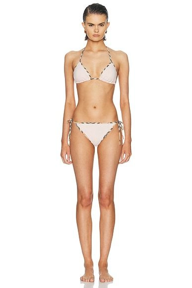 Burberry Tie Side Bikini Bottom