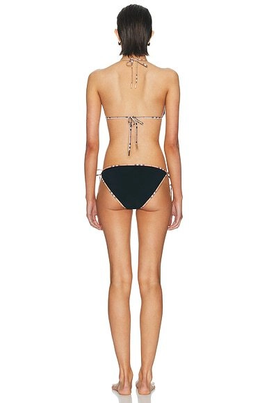 Burberry Tie Bikini Set