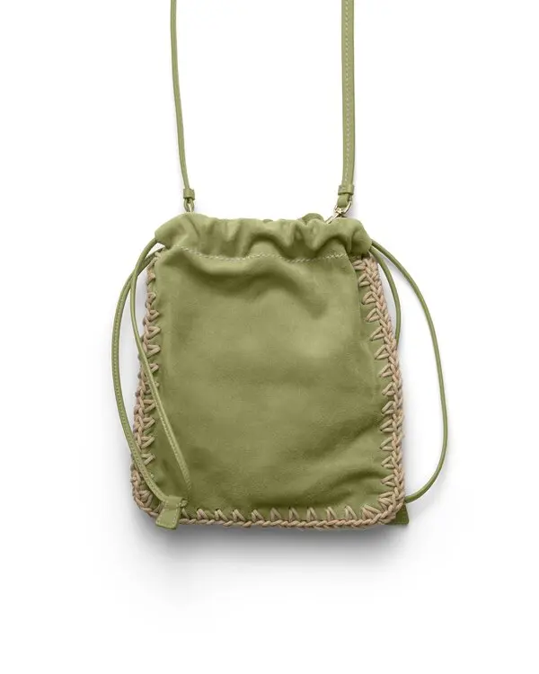 Prada Suede Smartphone Case - Agave