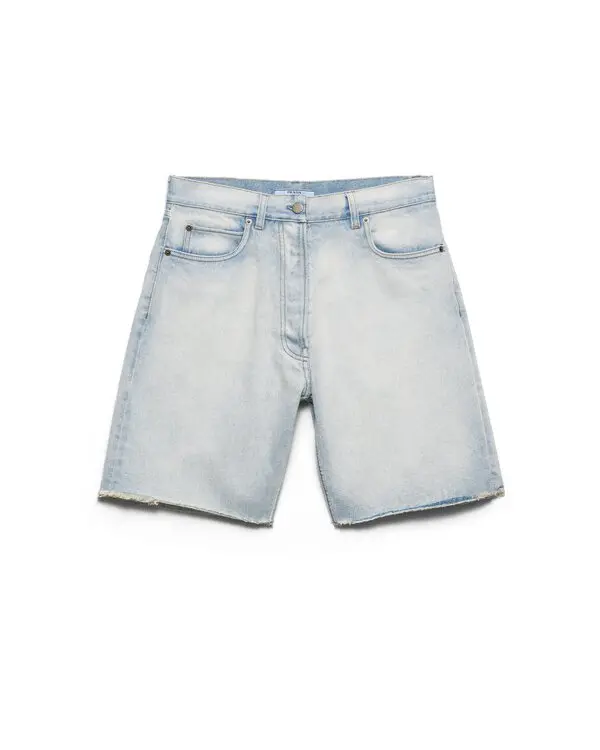 Prada Denim Bermudas