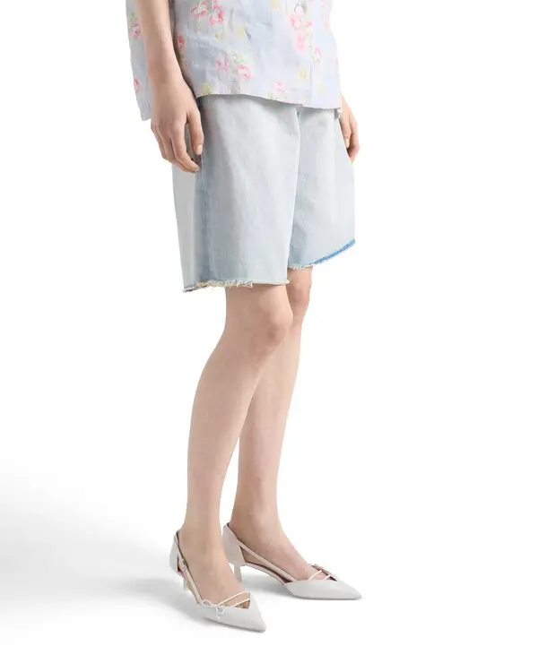 Prada Denim Bermudas