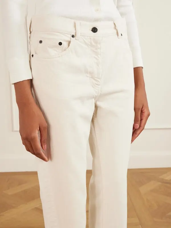 THE ROW Fargo Mid-rise Straight-leg Jeans